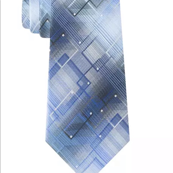 Van Heusen | Accessories | Van Heusen Navy Trellis Ties | Poshmark